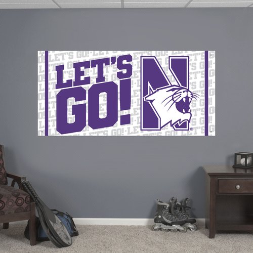 LET'S GO NORTHWESTERN 4X8 BANNER – Northwestern Team Store